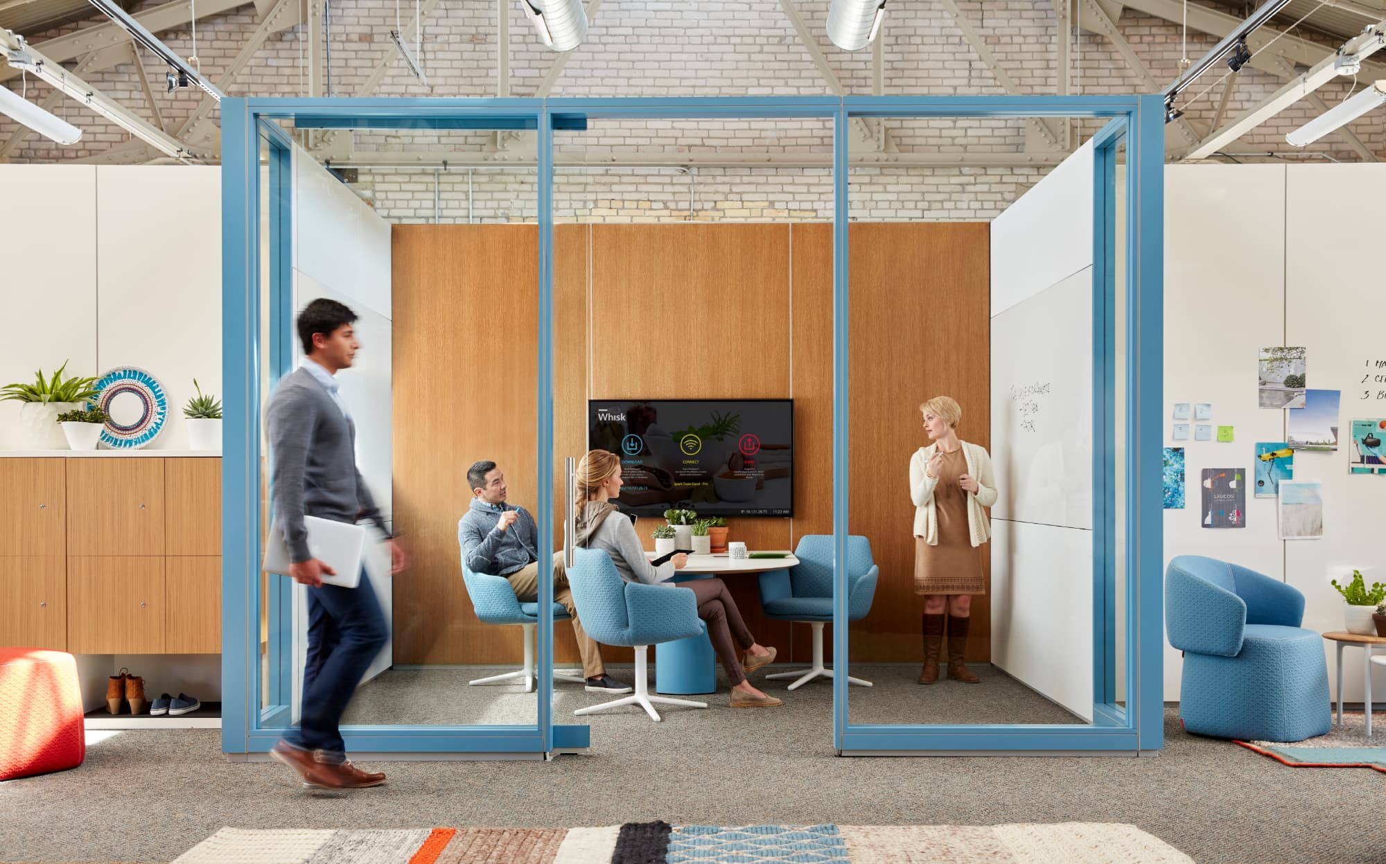 Haworth Enclose Commercial Furniture Product | JC White
