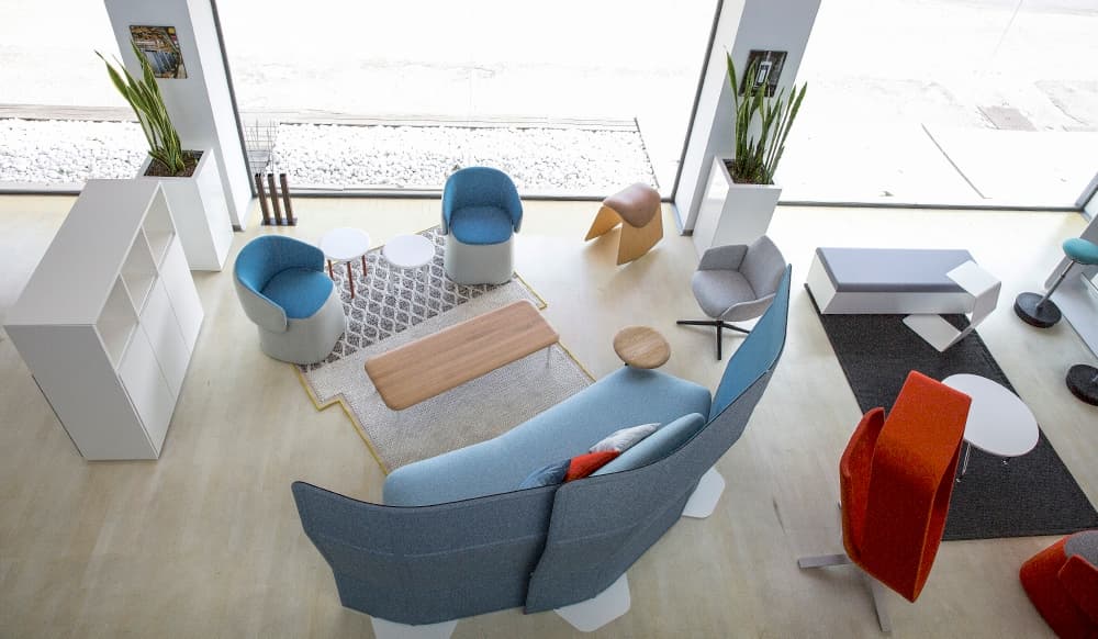 Haworth Openest Feather & Chick Pouf Commercial Furniture Product | JC ...