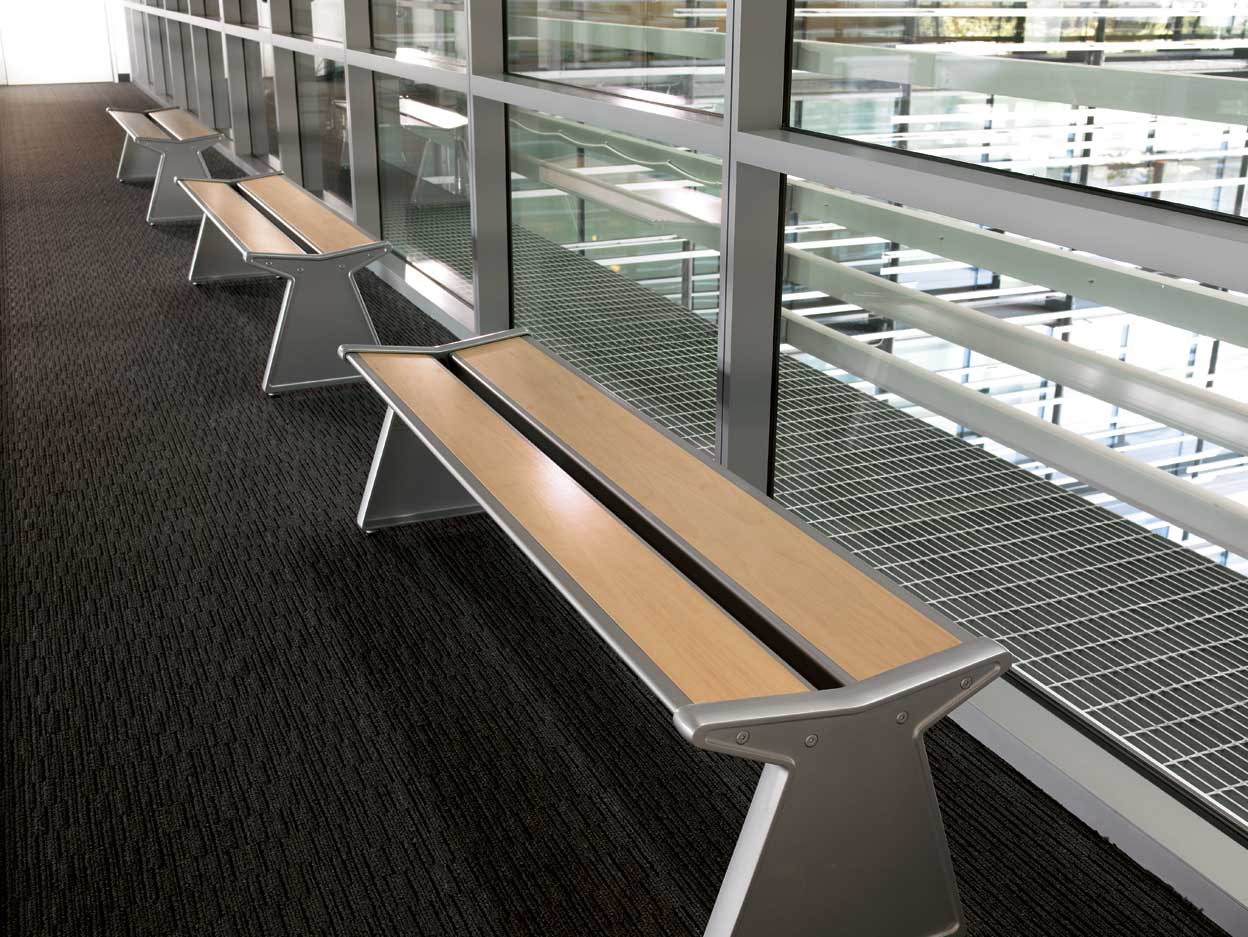 Peter Pepper Wing Bench Commercial Furniture Product | JC White