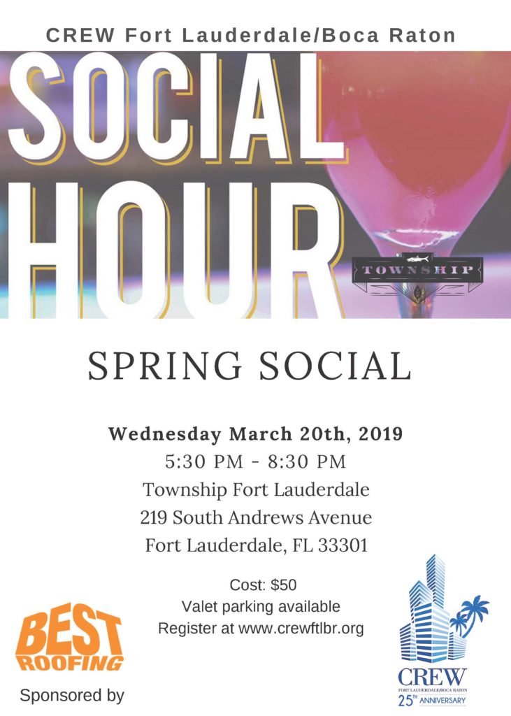 CREW Spring Social Event At JC White | JC White